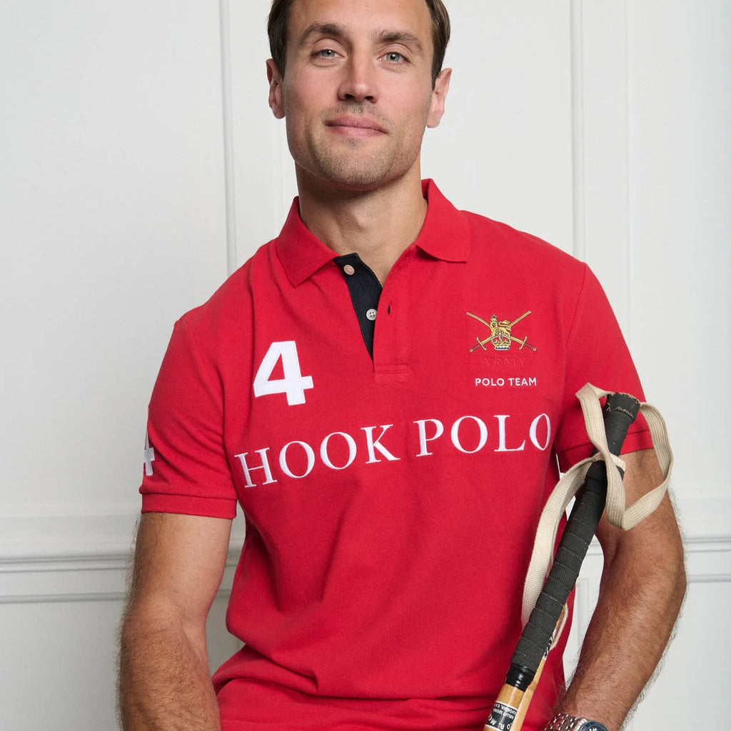 Official Army Polo Shirt - Red – Crowberry Wood 2024 LTD