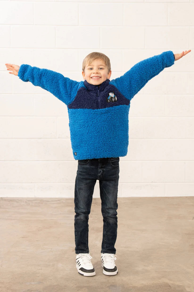 Caden Fleece - Blue Tractor – Crowberry Wood 2024 LTD