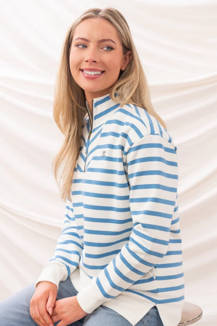 Coral Jersey - Marine Blue Stripe – Crowberry Wood 2024 LTD